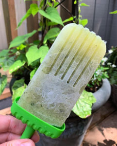 mint mojito ice pop — pleasure in simple things